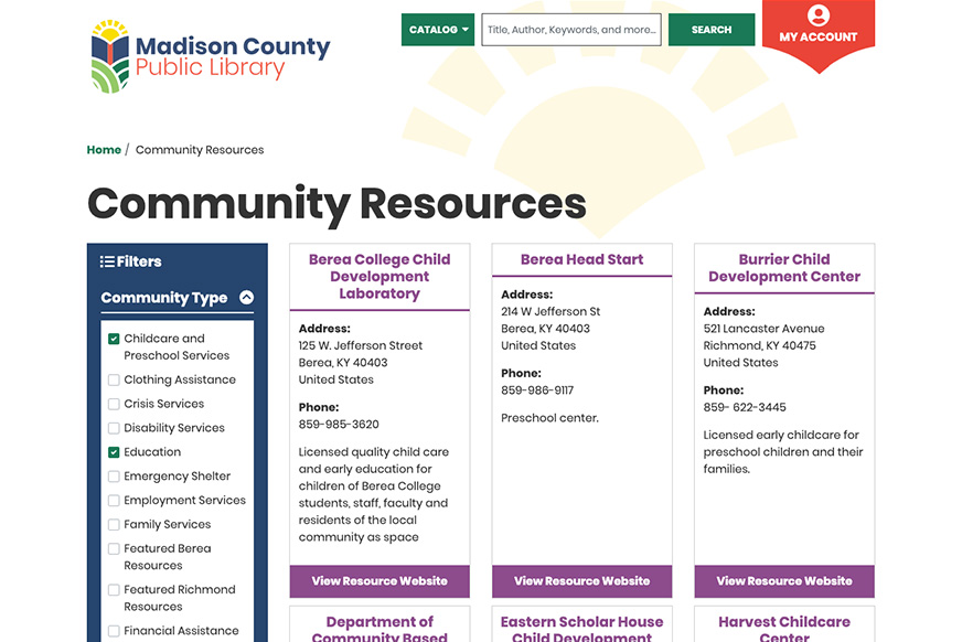 Feature Spotlight: Community Resources | Library Market